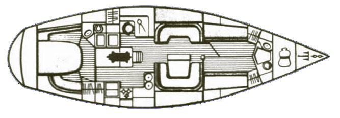 The Moody 47 Sailboat