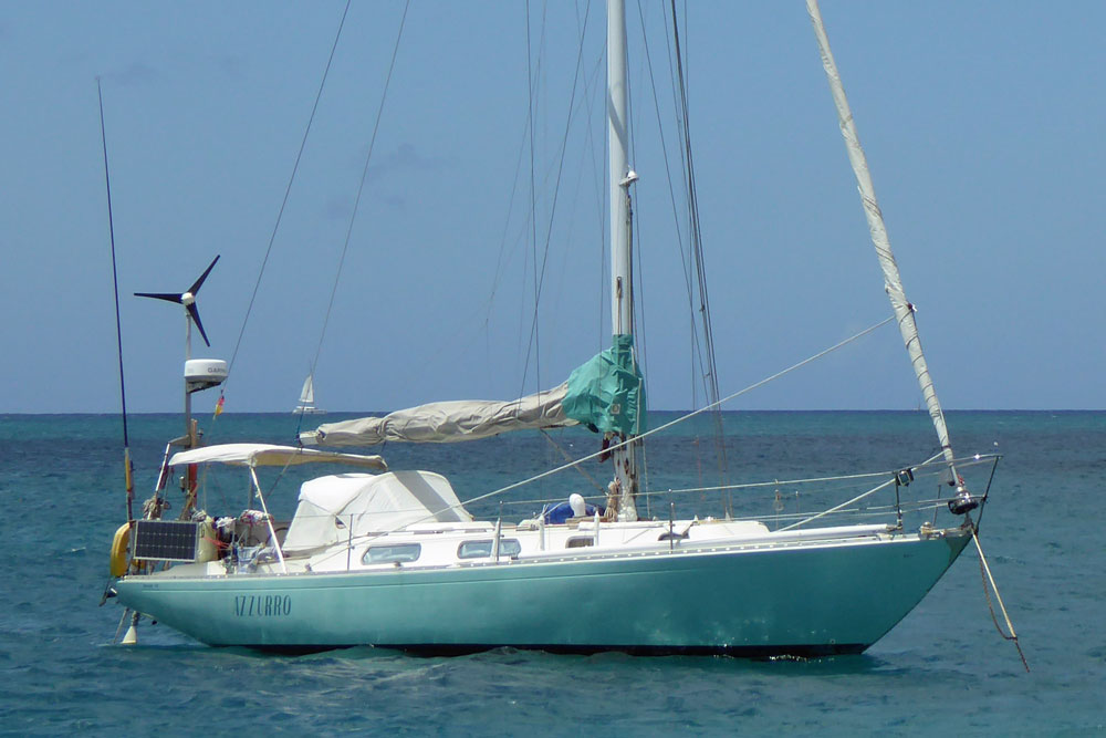 The Ohlson 38 sailboat