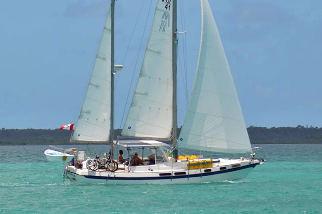 The Morgan 41 Out Island Classic Sailboat